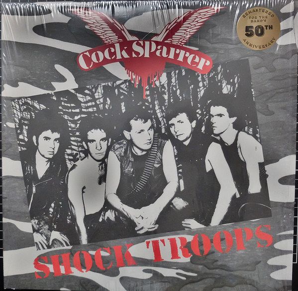 COCK SPARRER Shock Troops (2024 remaster) (redripple winyl) | Zima ...